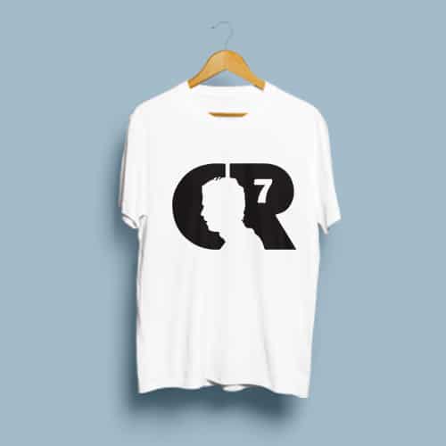 Cr7 Typography Graphic Round Neck Tshirt - Footballmonk