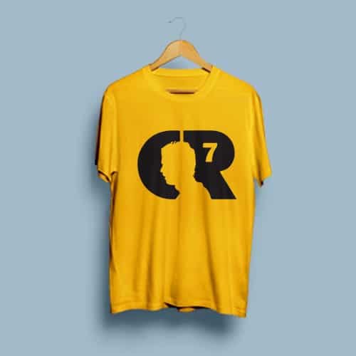 Cr7 Typography Graphic Round Neck Tshirt - Footballmonk