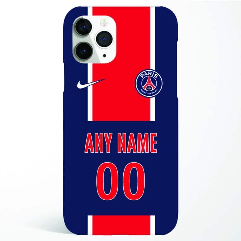 PSG Home Case Cover Customisable - Footballmonk