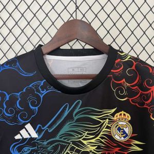 Buy Real Madrid Black Dragon Edition 24-25 Online in India | Real Madrid Jerseys | FootballMonk